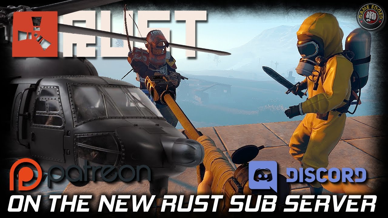 RUST | Helicopter! Patreon Sub Server Base Tour | EP2 | Base Visits ...