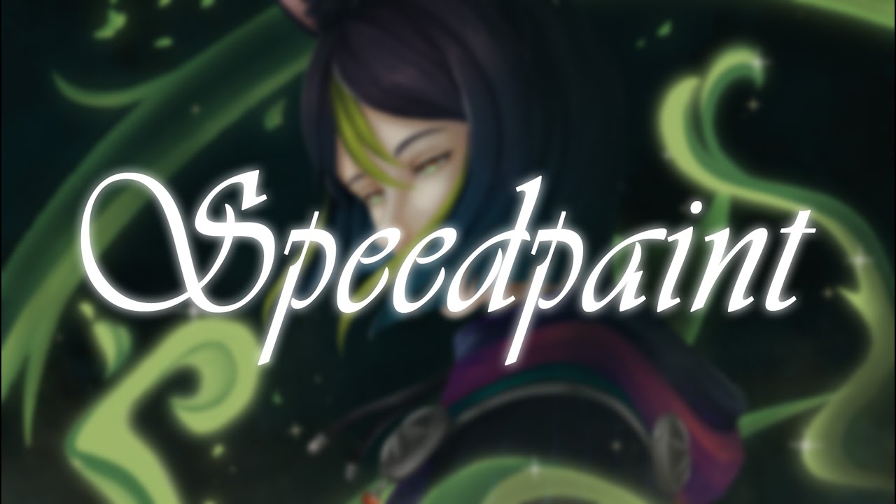 [SPEEDPAINT] INTERIA ♢ ART (Genshin Impact fanart. Tighnari) - YouTube