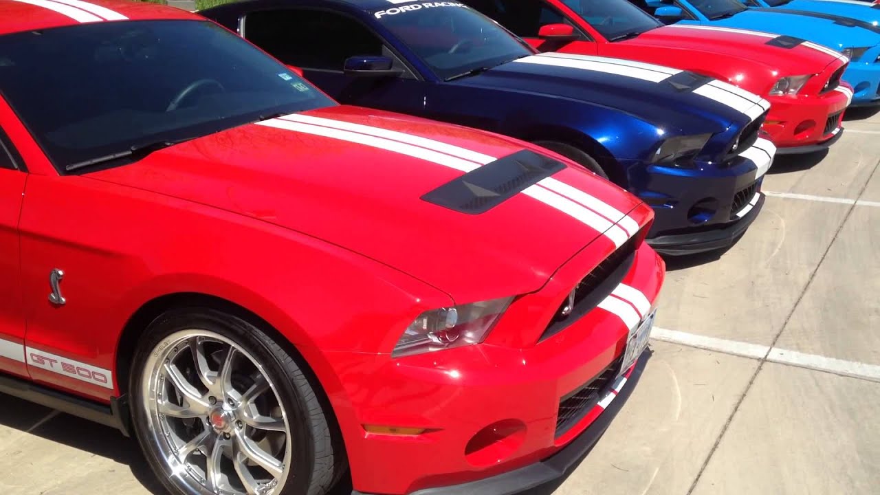 DFW GT500 lunch/meet walk through 2 - YouTube