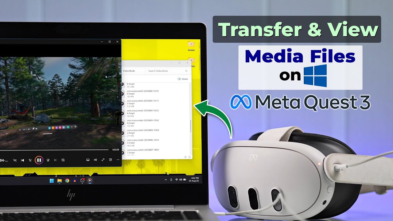 How to Transfer Meta Quest 3 Files on Windows PC [Browse & View] - YouTube