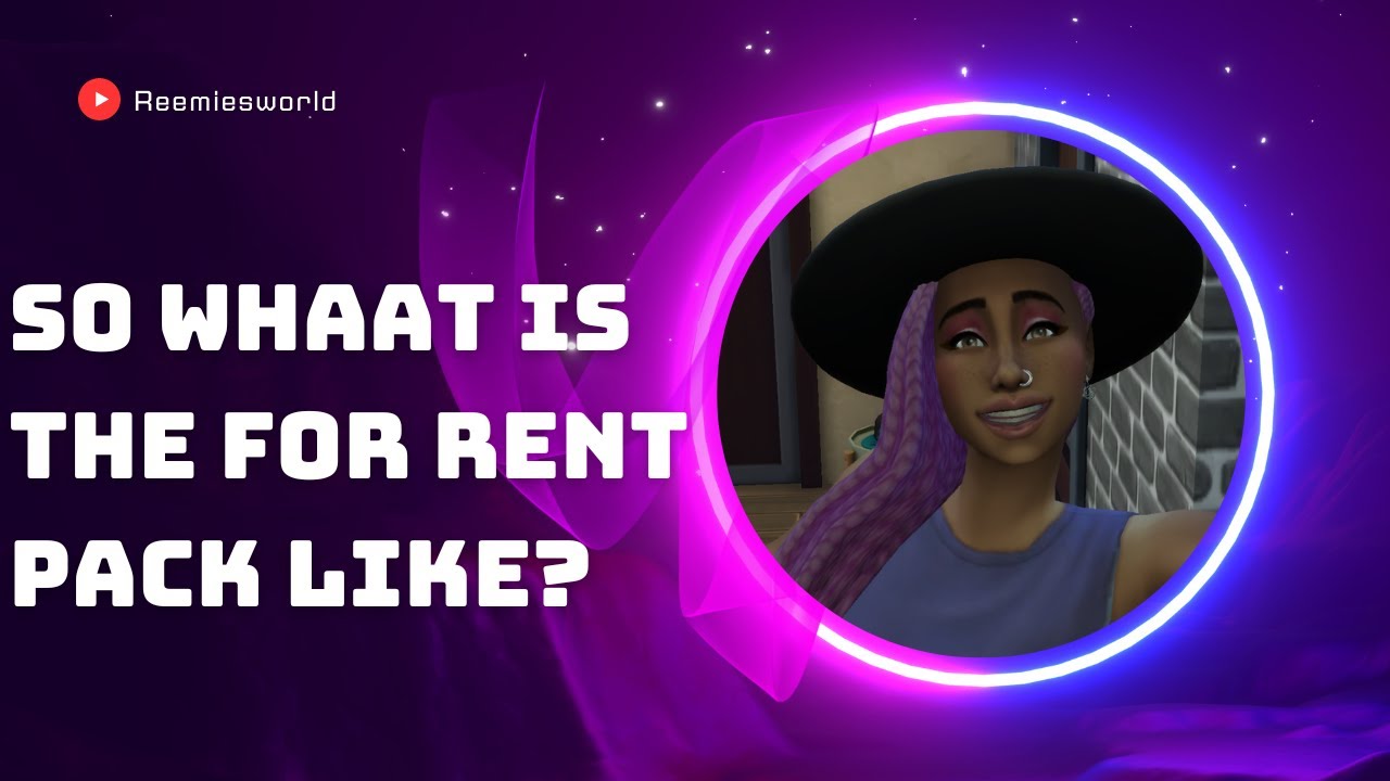 I just bought the for rent pack let's see what its all about - YouTube
