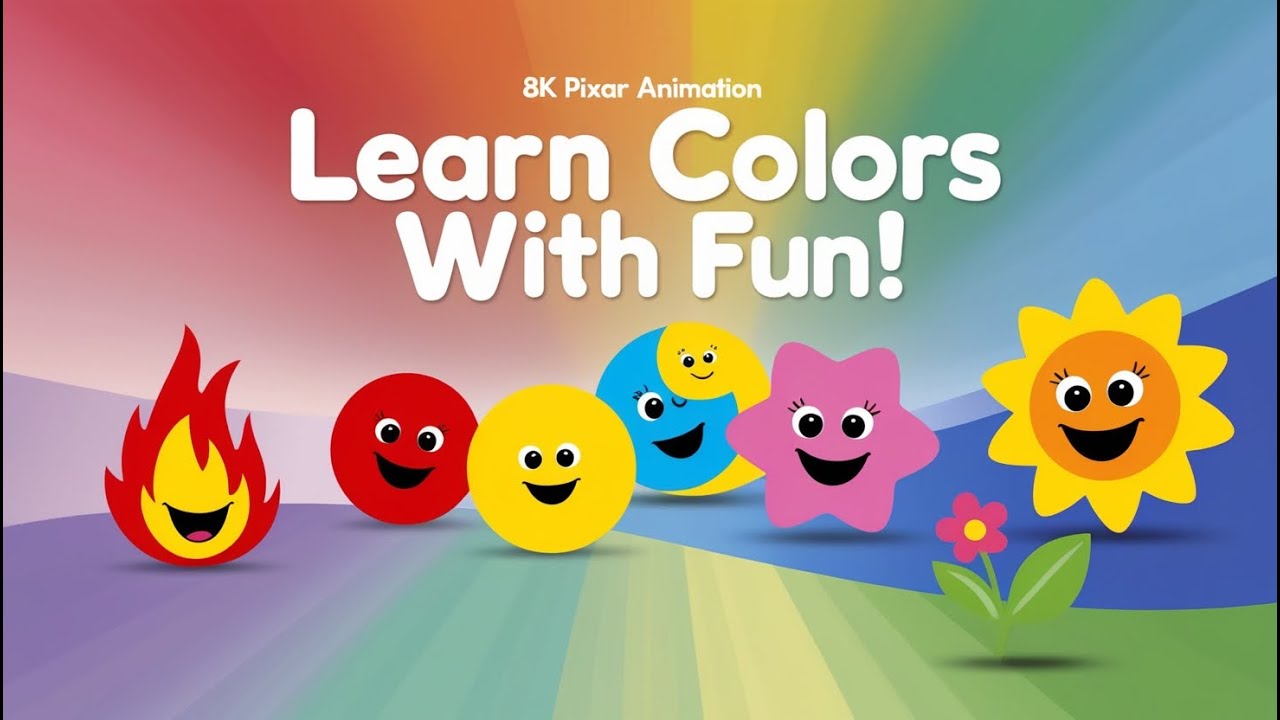 Colors Rhyme Song for Toddlers!" | Learn Colors With Fun and Engaging ...
