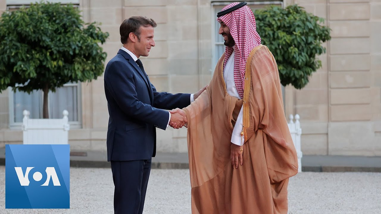 French President Hosts Saudi Crown Prince | VOA News - YouTube