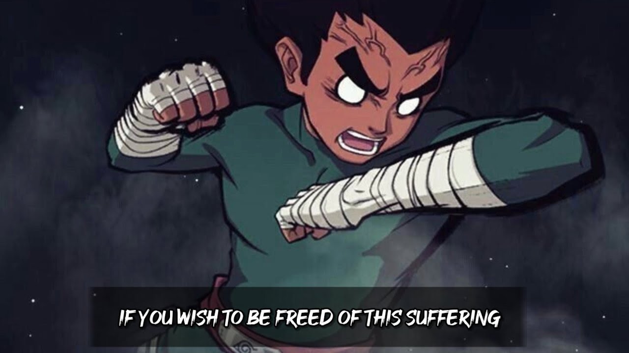 Gai Sensei Quotes 18+ Might Guy/ Guy Sensei Quotes (Naruto Shippuden)