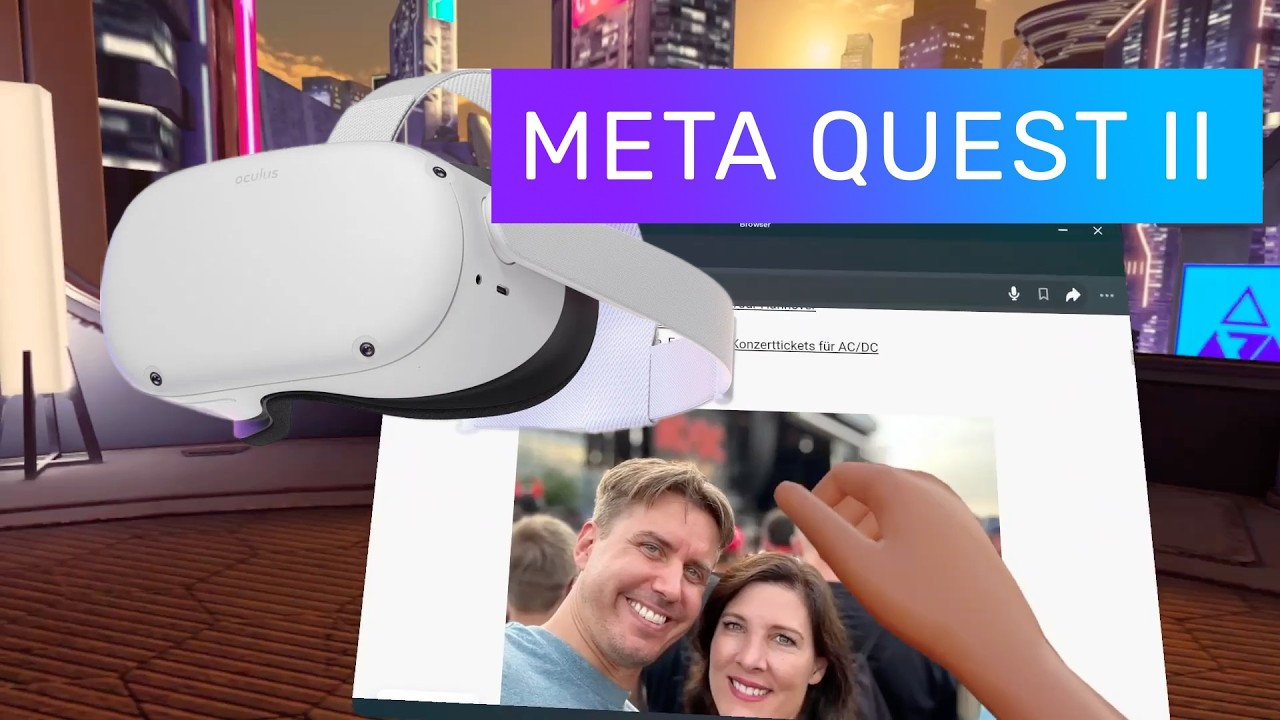 Meta Quest II - Die Apple Vision Pro Alternative? - YouTube