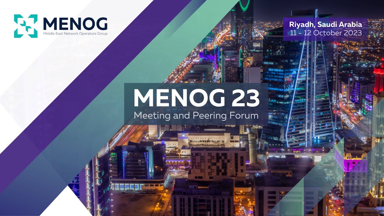 MENOG 23 Day 2 Pt 3 - YouTube