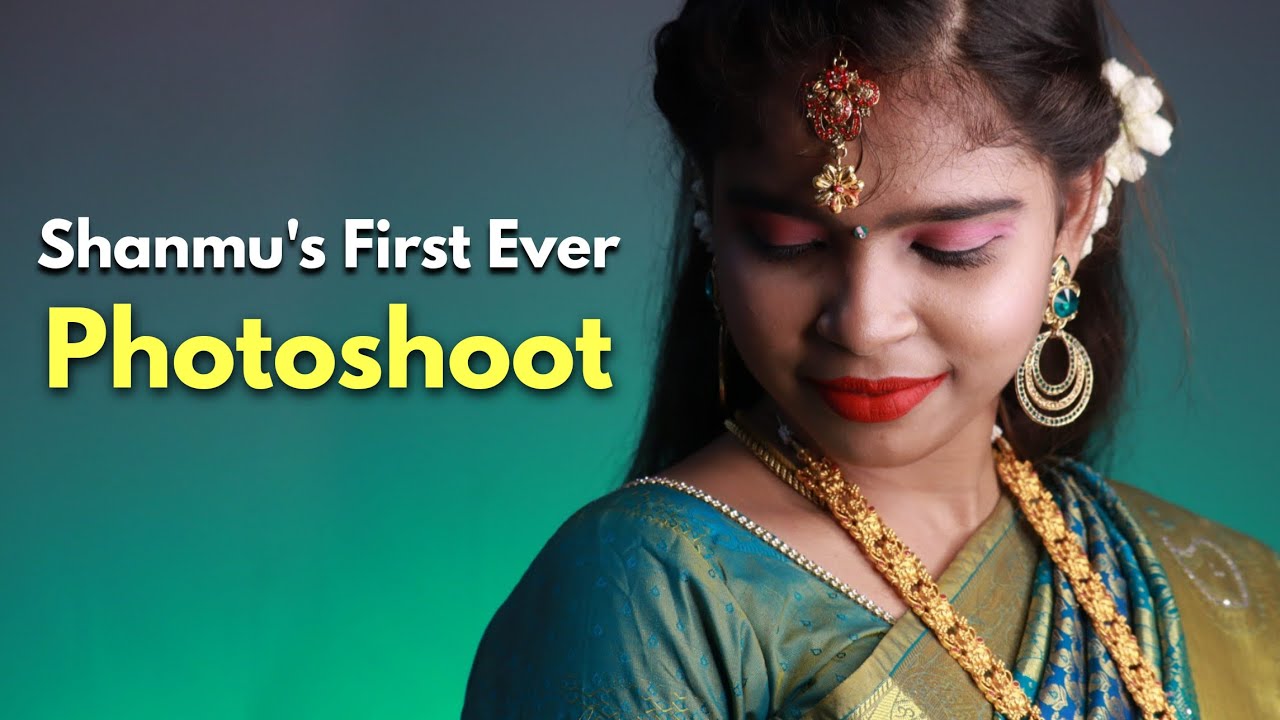 SHANMU'S FIRST EVER PHOTOSHOOT - YouTube