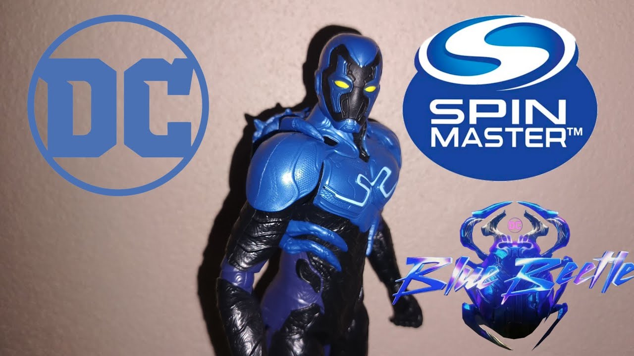 Umboxing: de la Figura de (Blue Beetle de Spin Master) - YouTube