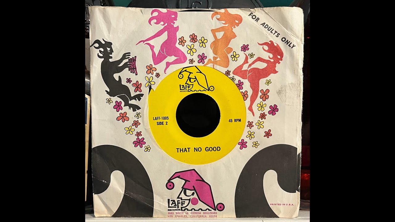 That No Good Laff Records 45rpm (Comedy. Unknown Artist) - YouTube