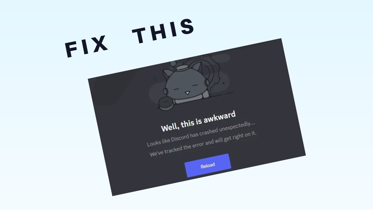 How to Fix “Looks like Discord has crashed unexpectedly” - YouTube