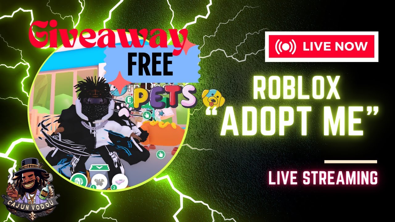 Roblox (Adopt Me) free pet giveaway - YouTube