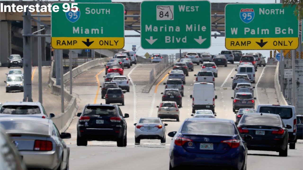 Driving from Miami to Boca Raton Florida 2025 - YouTube