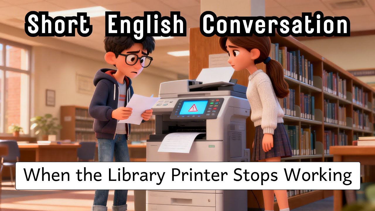 I Have Class in 30 Minutes and the Printer Won’t Work | Campus English ...