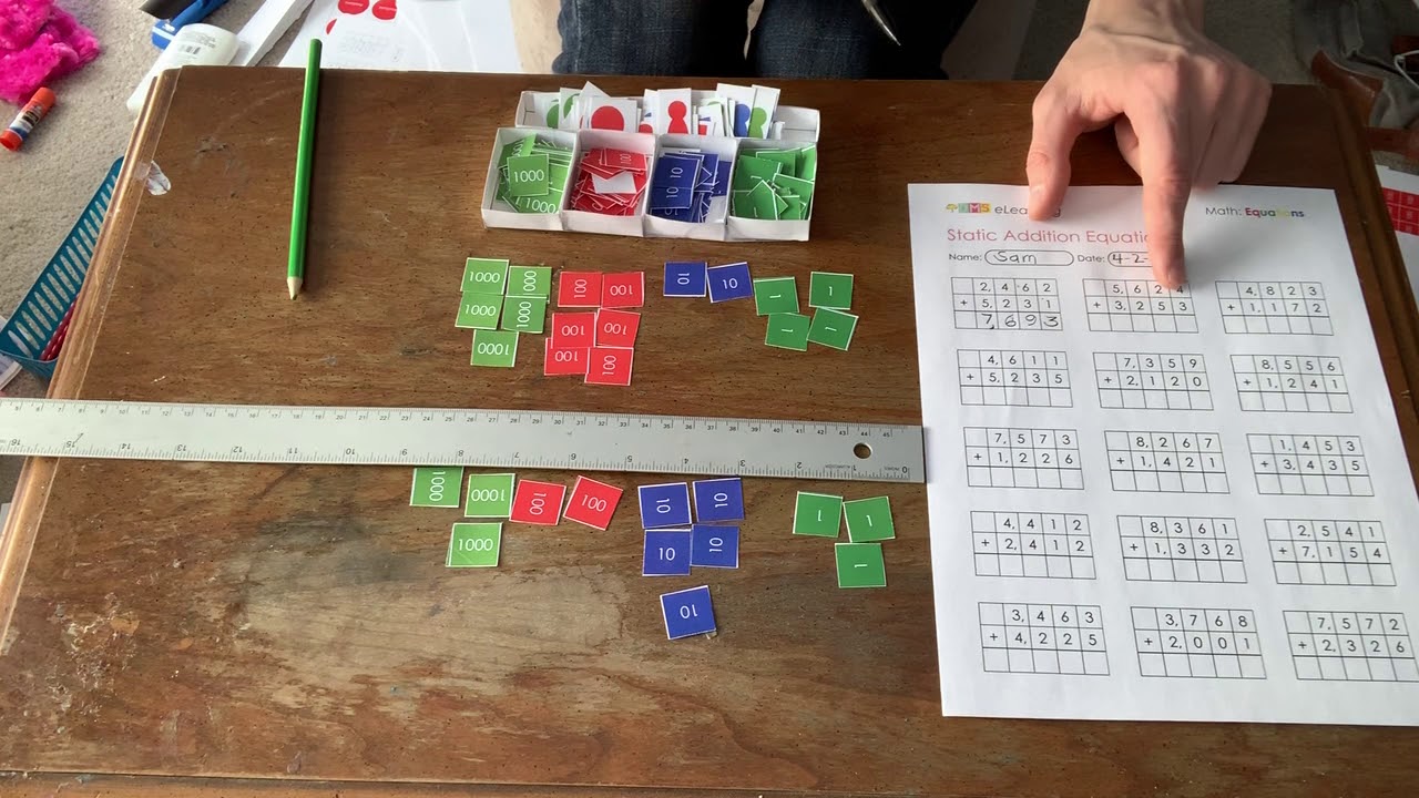 Static Addition Stamp Game - YouTube