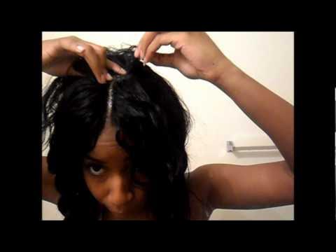 how i do my invisible part/closure (tutorial) - YouTube