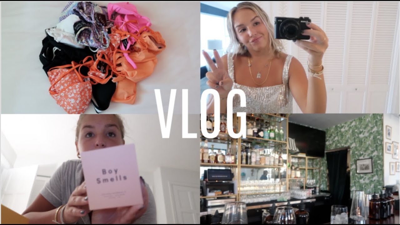 VLOG | chill few days, try on zaful swim haul! - YouTube