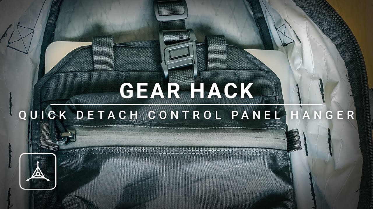 Gear Hack : Quick Detach Control Panel Hanger - YouTube