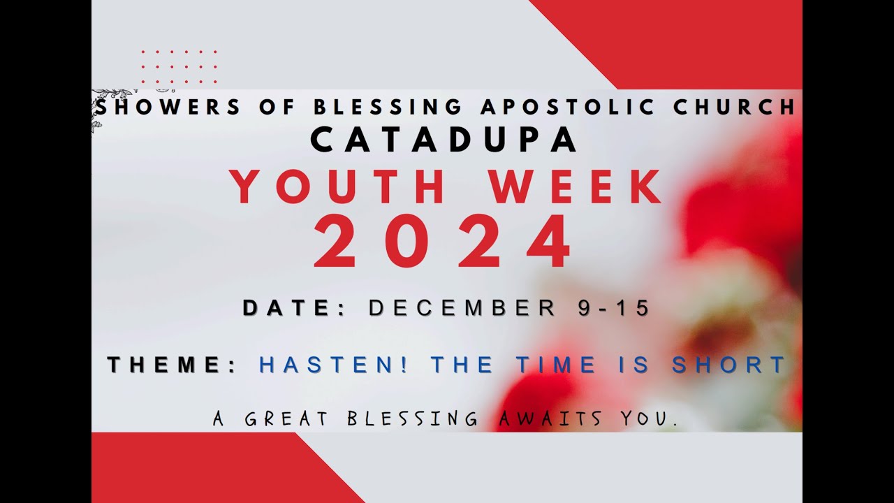 Youth Week 2024 - Wednesday Night - YouTube
