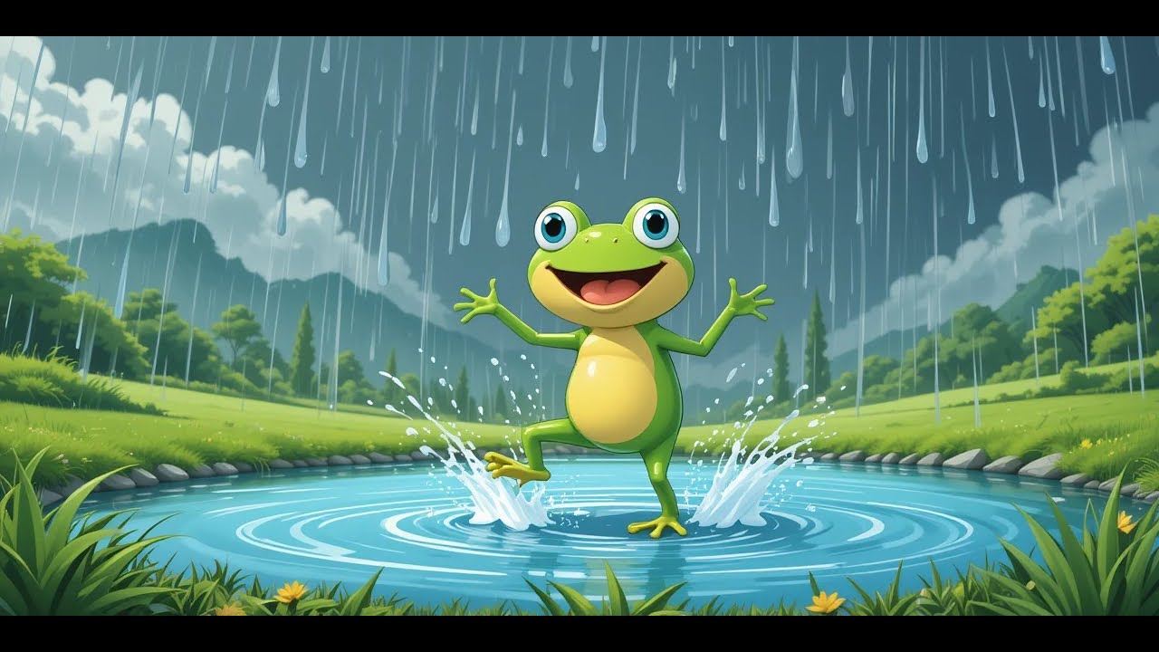 Mendhak Poem for Kids Urdu Children's Rhyming Poem About FrogHindi ...