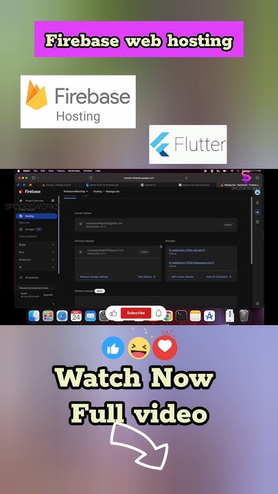Firebase Web hosting Flutter web app 2025 Watch Full video #Firebase #Flutter #webhosting #dart ...