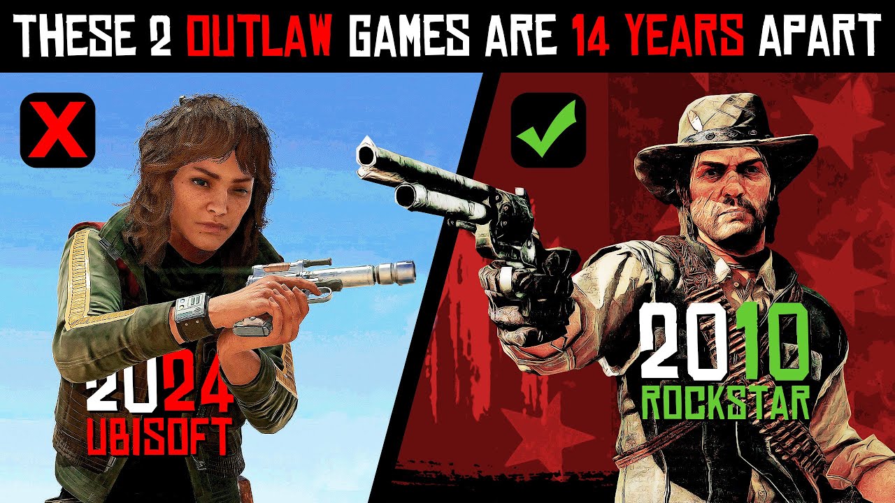 These 2 OUTLAW Games Are 14 Years Apart - YouTube