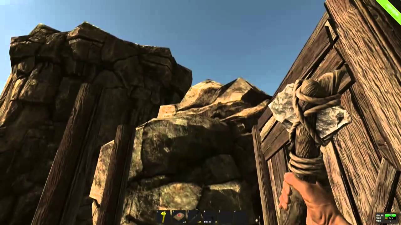 Rust #002 - Grundstein für ein eigenes Heim! [HD] Let´s Play Rust - YouTube