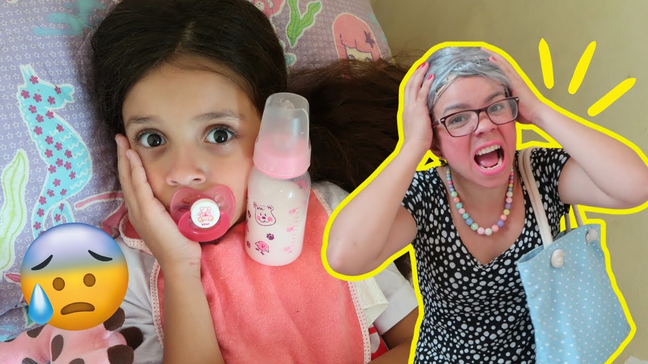 Uma babá vai cuidar da Maya - A Nanny will take care of Maya #baby # ...