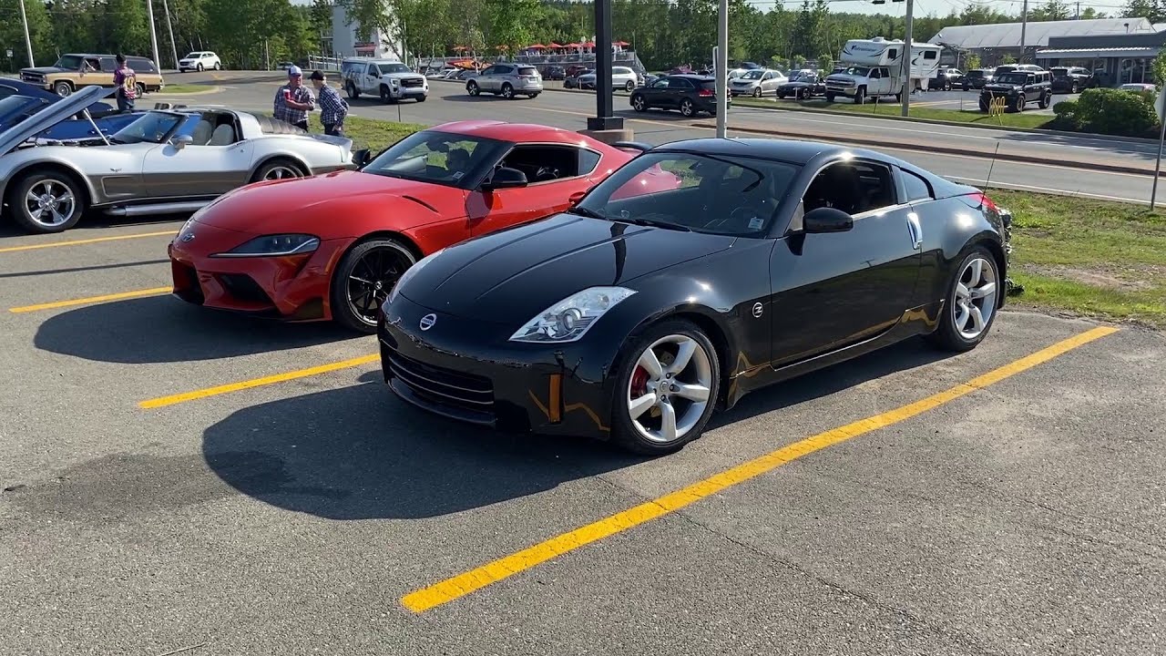 2006 Nissan 350Z + 2024 Toyota GR Supra (45th Anniversary) - YouTube