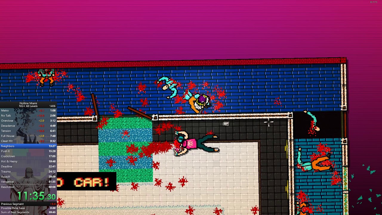 Hotline Miami NG+ All Levels Speedrun in 37:26 - YouTube