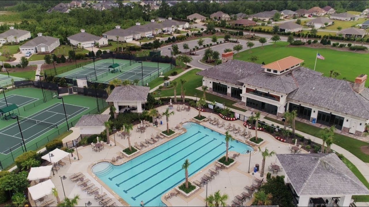 The Pointe Village in Compass Pointe - Logan Homes - YouTube