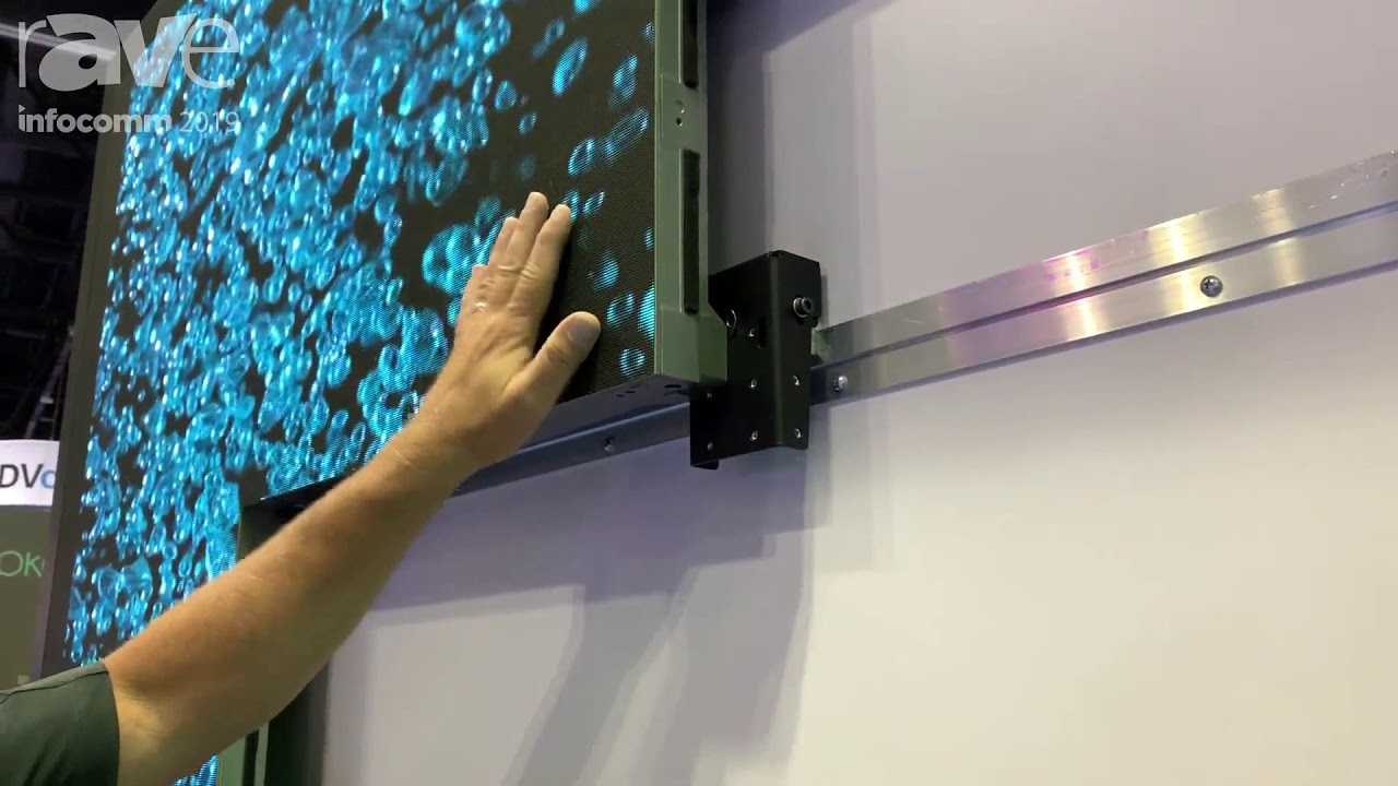 InfoComm 2019: Draper Features LED Video Wall Front Surface Mounts for ...