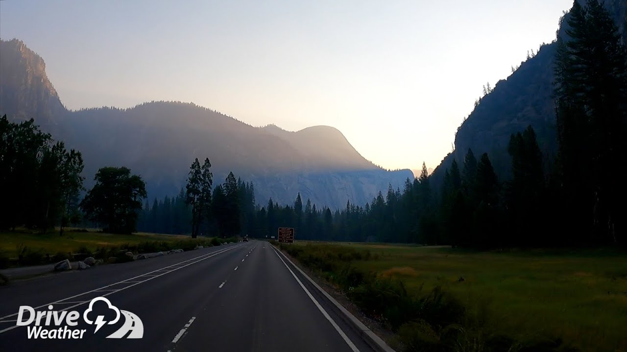 Yosemite Valley Drive Thru - YouTube