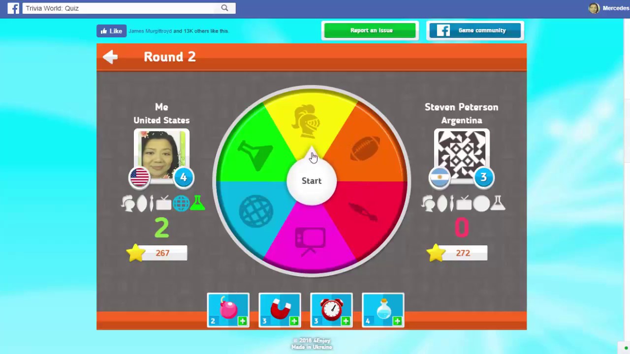 Trivia World Quiz | A Facebook Game - YouTube