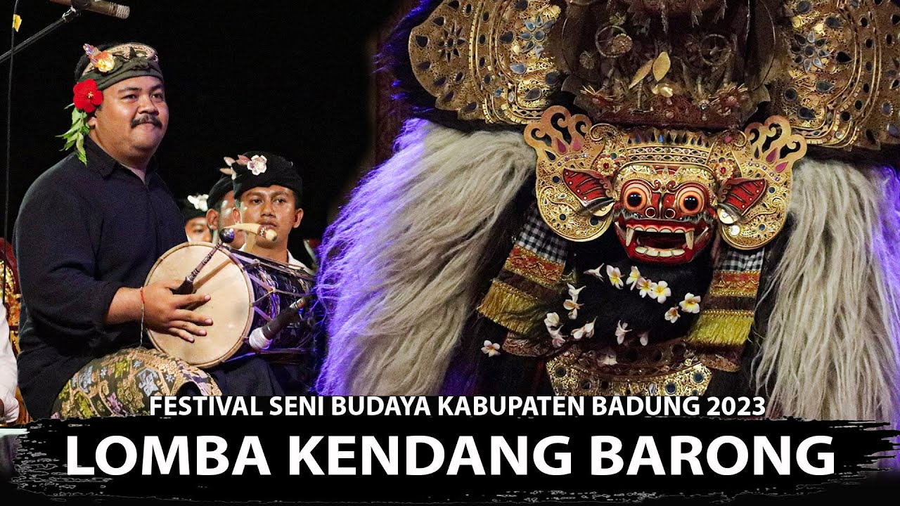 LOMBA KENDANG & BAPANG BARONG | FESTIVAL SENI BUDAYA KABUPATEN BADUNG ...