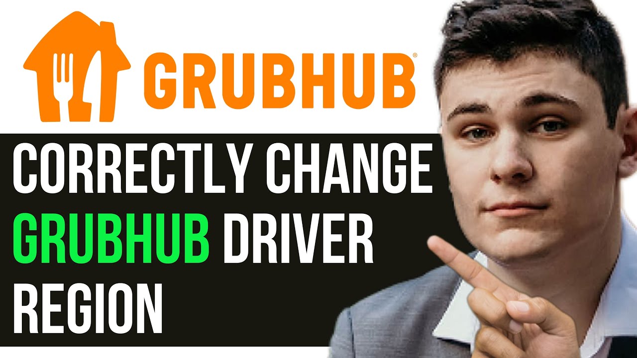 HOW TO CHANGE DRIVER REGION GRUBHUB 2025! (FULL GUIDE) - YouTube