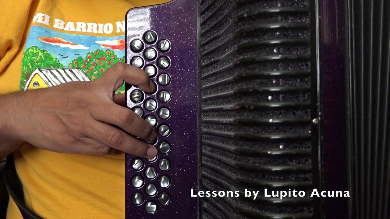 Rosa De Oro Conjunto Tex Mex Button Accordion Lesson in the Key of C ...