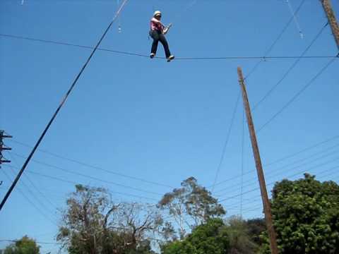Camp Fire USA High Ropes - YouTube