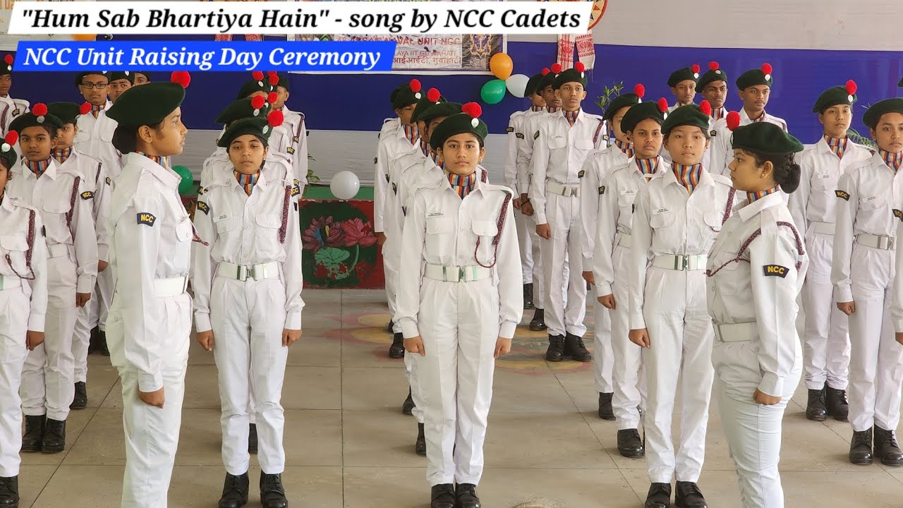 Hum Sab Bhartiya Hai | NCC Raising Day Ceremony 2024 | KV IIT Guwahati ...