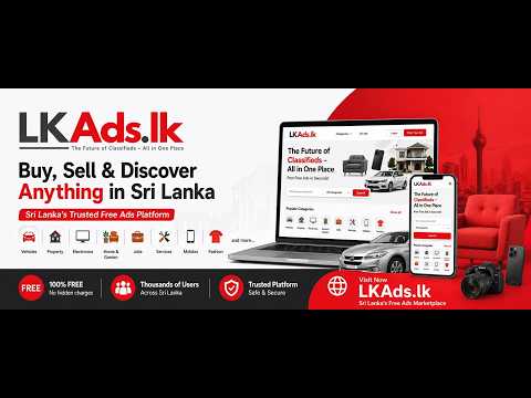 Sri Lanka's Free Online Marketplace | Buy, Sell & Discover | LKAds.lk