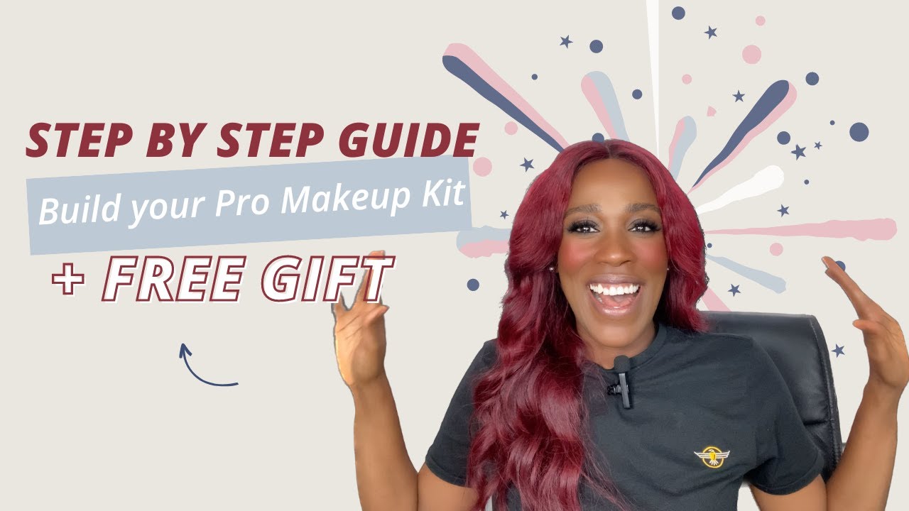 Step by Step of how to build your pro makeup artist kit + FREE Gift - YouTube