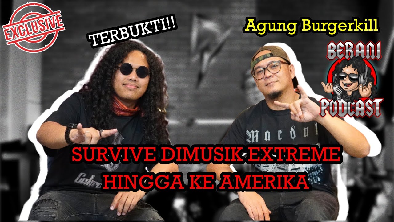 AGUNG HELLFROG DITINGGALKAN DUA PERSONIL BURGERKILL - YouTube