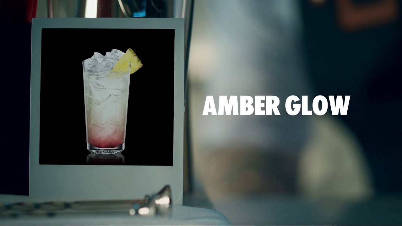 AMBER GLOW DRINK RECIPE - HOW TO MIX - YouTube