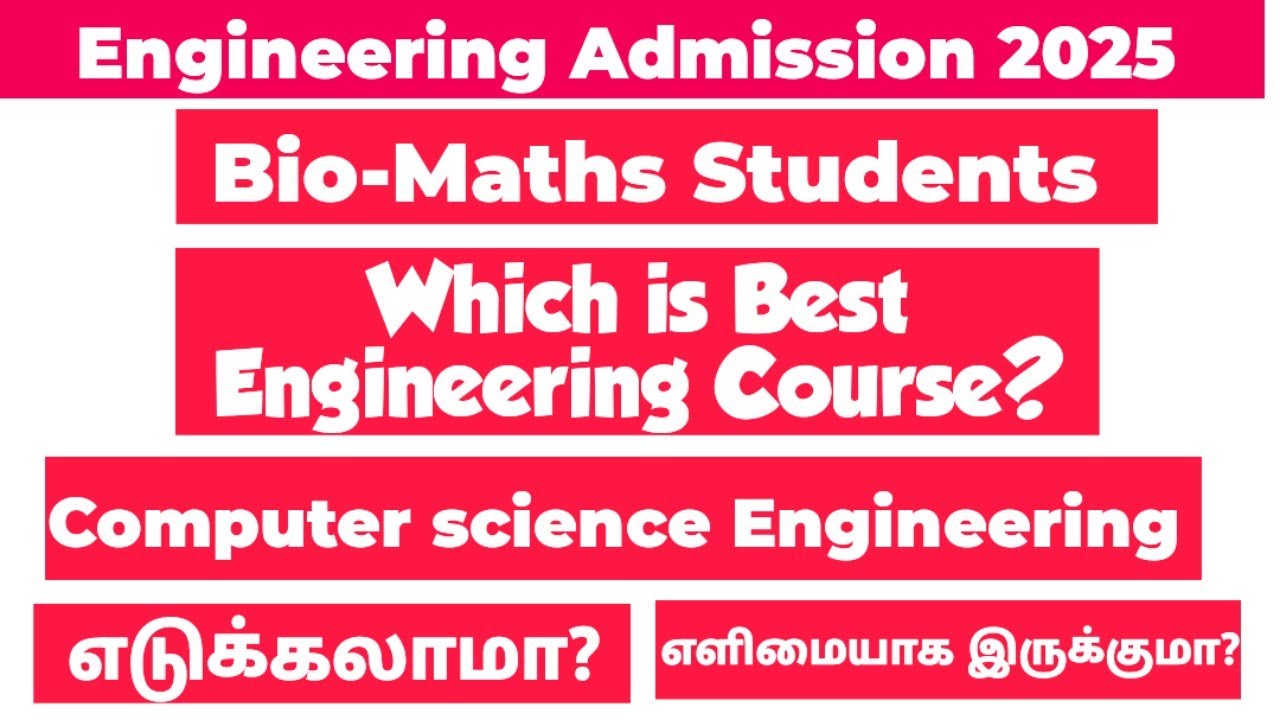 Which is best course for bio-maths students?|CSE is better for bio ...