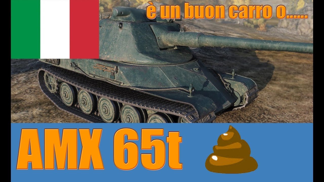 World of Tanks AMX 65 t Review ITA - YouTube