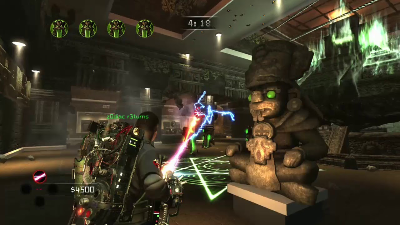 Ghostbusters The Video Game Multiplayer Containment Museum Exhibit ...