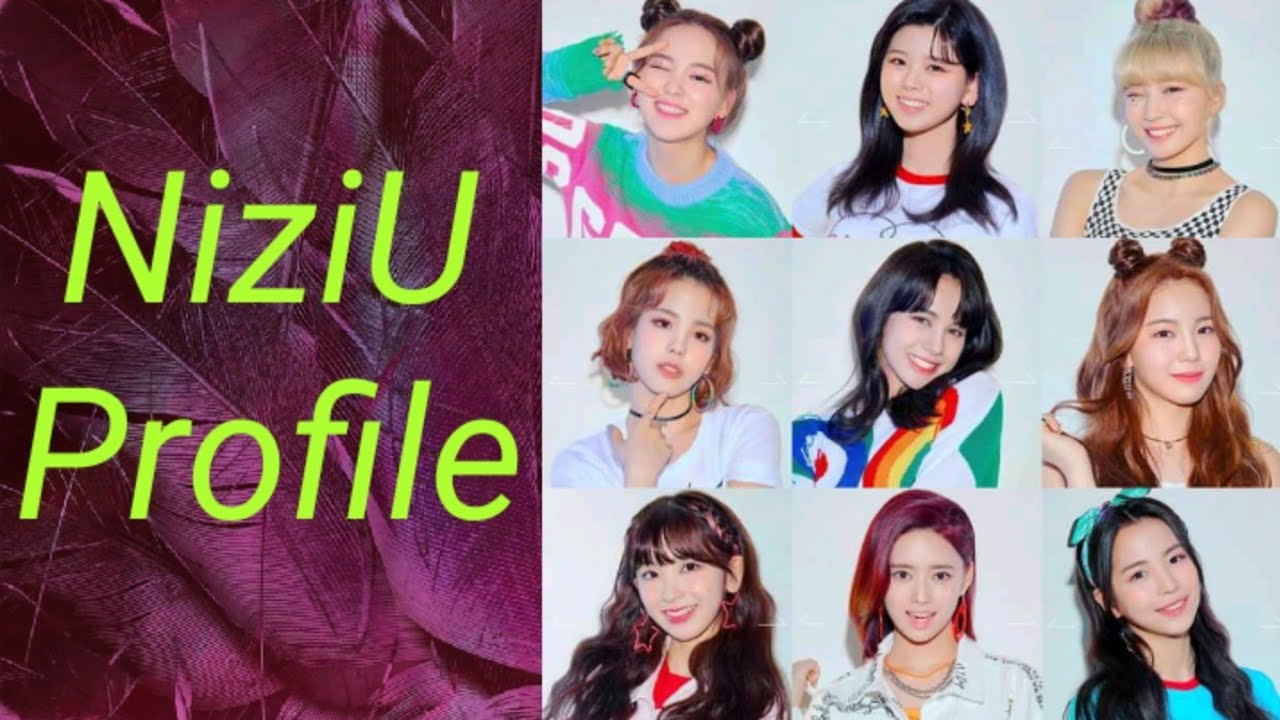 New group NiziU member profile. - YouTube