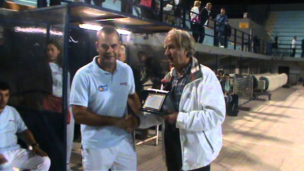 Award to referee George Stavridis for his participation to the final of ...