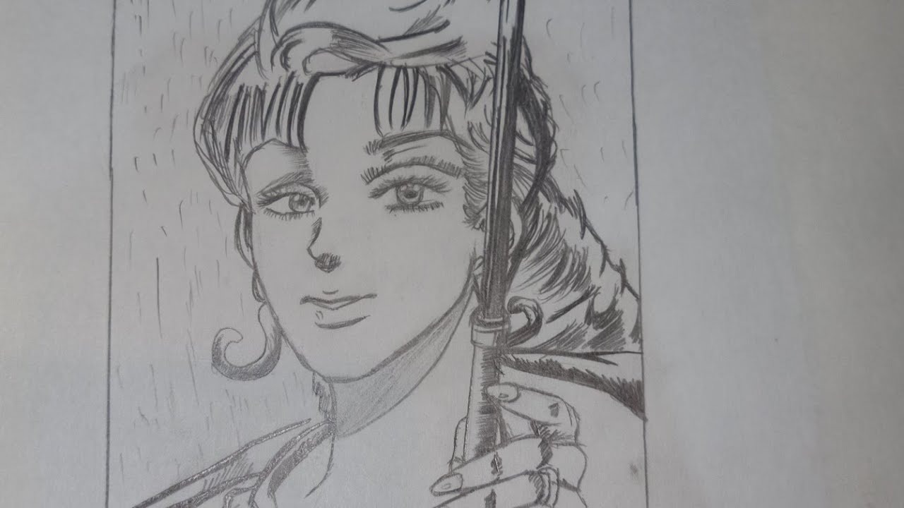 Suzie q Sketch Time-Lapse || Speed drawing || The Artslinger - YouTube