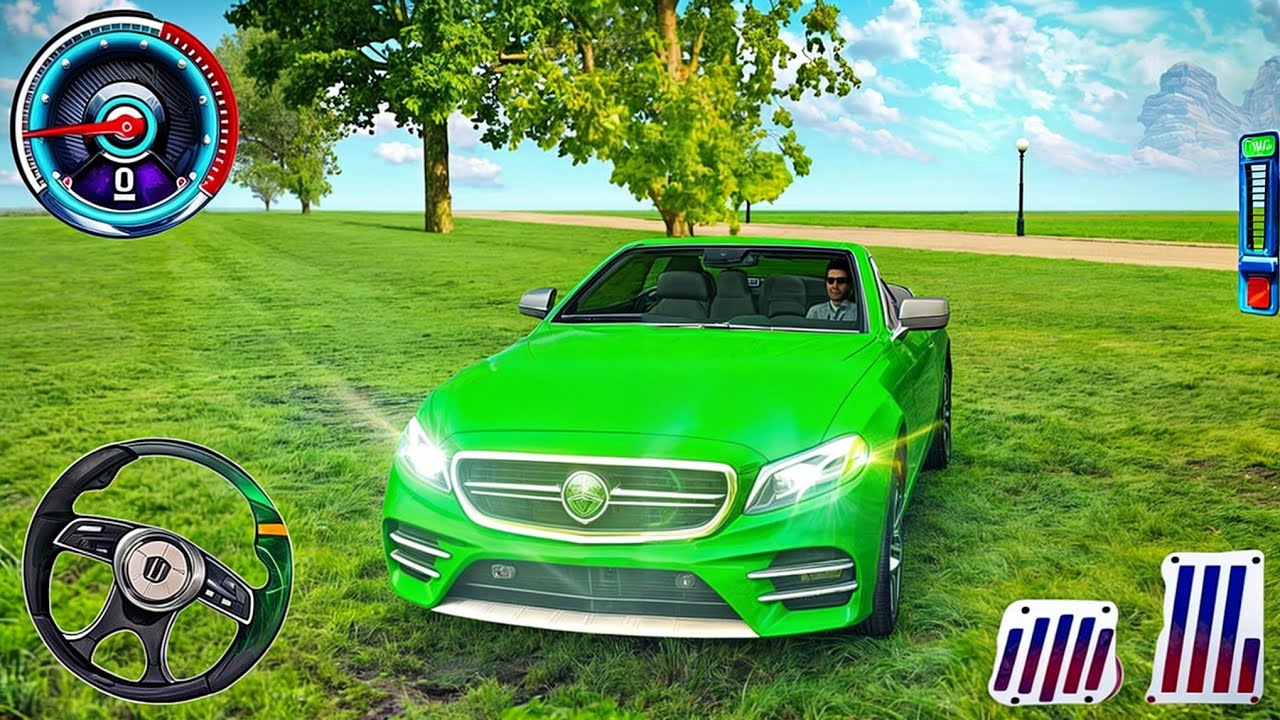 Driving School Sim #3: NEW Car Mercedes Benz C Class - Offroad City ...