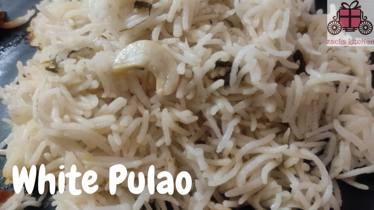 White Pulao Recipe || White Pulav Recipe|| How to make White Pulao ...
